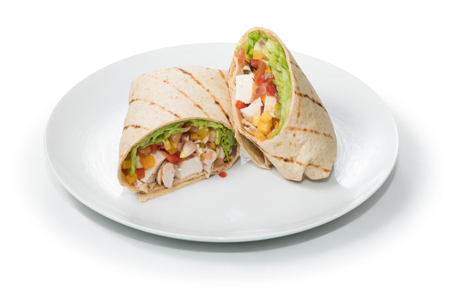 Chicken Mango Salsa Wrap, 4oz – Fuel4lifemeals